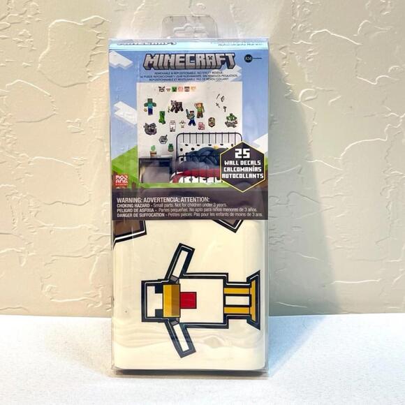 Video Games & Consoles | Minecraft Characters Peel And Stick Wall ...